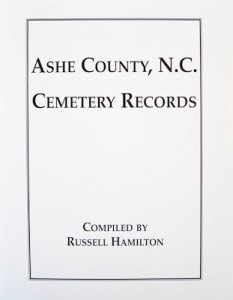 Ashe County, NC Cemetery Records (1800-1900) – Ashe County Historical ...