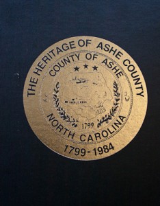 Heritage of Ashe County Vol. 1, 1799-1984 – Ashe County Historical Society